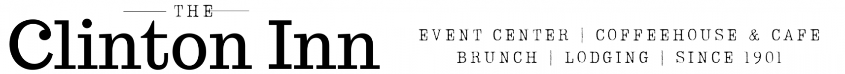 Hotel - The Clinton Inn - Event Center | Coffeehouse & Café | Brunch ...