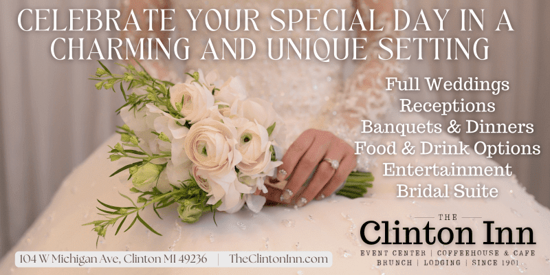 The Clinton Inn | Wedding & Event Center | Lodging | Since 1901